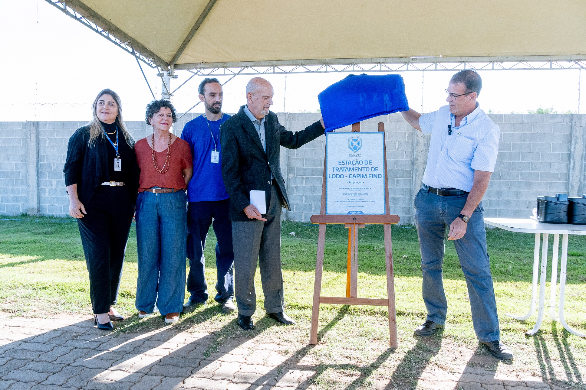 Semae inaugura ampliação da Estação de Tratamento de Lodo Capim Fino ...